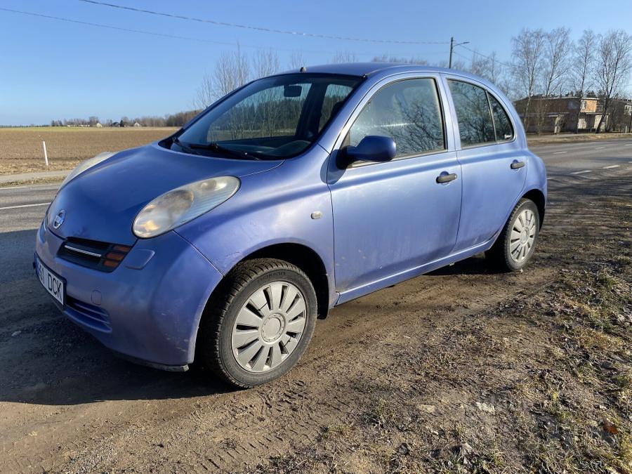 Zils Nissan Micra 2003 Rakvere, ar dzinēja tilpumu 0.00 L un nobraukumu 0 tūkst. km par 250 €, foto 1 vietnē AUTOMOTO.COM.LV