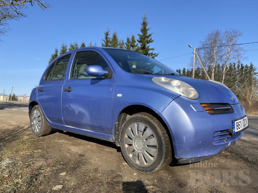 Zils Nissan Micra 2003 Rakvere, ar dzinēja tilpumu 0.00 L un nobraukumu 0 tūkst. km par 250 €, foto 2 vietnē AUTOMOTO.COM.LV