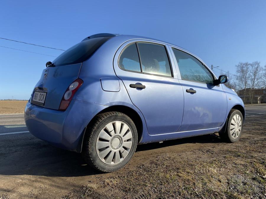 Zils Nissan Micra 2003 Rakvere, ar dzinēja tilpumu 0.00 L un nobraukumu 0 tūkst. km par 250 €, foto 3 vietnē AUTOMOTO.COM.LV