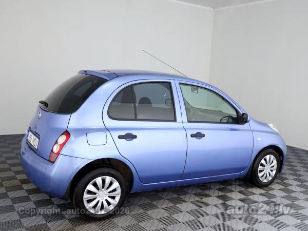 Blue Nissan Micra 2003 in Tallinn, with an engine capacity of 1.20 L and mileage of 222 thousand km for 1199 €, photo 3 on AUTOMOTO.COM.LV