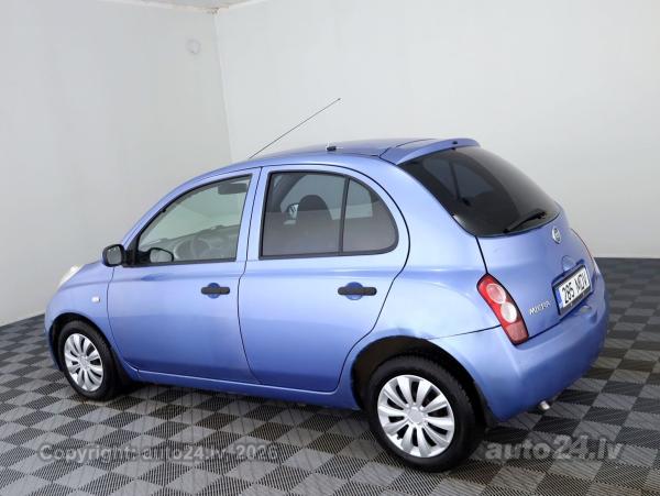 Blue Nissan Micra 2003 in Tallinn, with an engine capacity of 1.20 L and mileage of 222 thousand km for 1199 €, photo 4 on AUTOMOTO.COM.LV