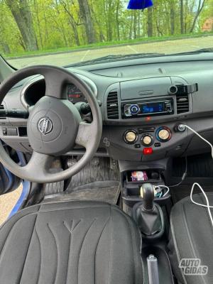 Zils Nissan Micra 2003 Trakai, ar dzinēja tilpumu 1.50 L un nobraukumu 259 tūkst. km par 1450 €, foto 7 vietnē AUTOMOTO.COM.LV
