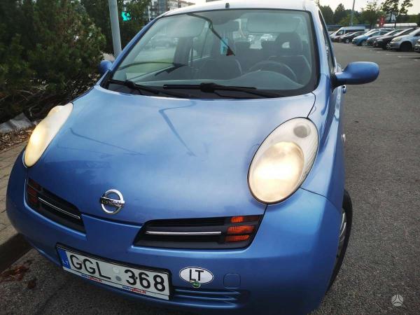 Zils Nissan Micra 2003 Viļņa, ar dzinēja tilpumu 1.20 L un nobraukumu 215 tūkst. km par 1350 €, foto 4 vietnē AUTOMOTO.COM.LV