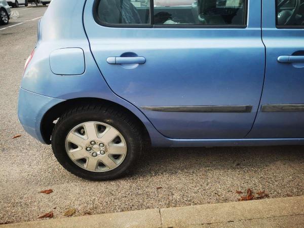 Zils Nissan Micra 2003 Viļņa, ar dzinēja tilpumu 1.20 L un nobraukumu 215 tūkst. km par 1350 €, foto 5 vietnē AUTOMOTO.COM.LV
