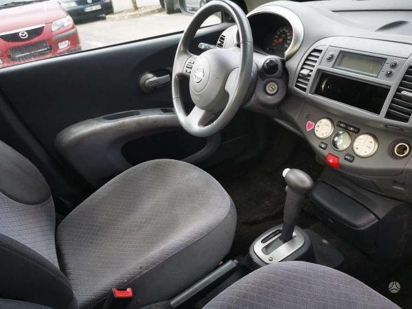 Zils Nissan Micra 2003 Viļņa, ar dzinēja tilpumu 1.20 L un nobraukumu 215 tūkst. km par 1350 €, foto 9 vietnē AUTOMOTO.COM.LV