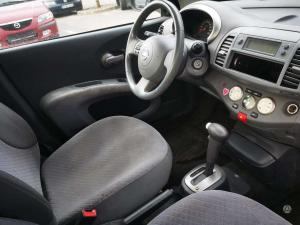 Blue Nissan Micra 2003 in Vilnius, with an engine capacity of 1.20 L and mileage of 215 thousand km for 1350 €, photo 10 on AUTOMOTO.COM.LV