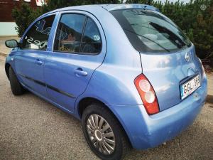 Zils Nissan Micra 2003 Viļņa, ar dzinēja tilpumu 1.39 L un nobraukumu 215 tūkst. km par 1350 €, foto  vietnē AUTOMOTO.COM.LV