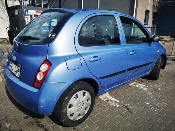 Zils Nissan Micra 2004 Viļņa, ar dzinēja tilpumu 1.24 L un nobraukumu 210 tūkst. km par 1111 €, foto 4 vietnē AUTOMOTO.COM.LV