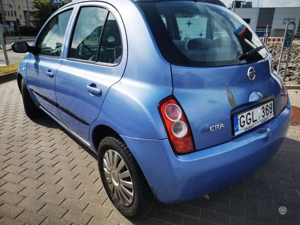 Zils Nissan Micra 2004 Viļņa, ar dzinēja tilpumu 1.24 L un nobraukumu 210 tūkst. km par 1111 €, foto 8 vietnē AUTOMOTO.COM.LV