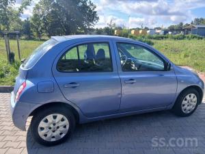 Blue Nissan Micra 2004 in Riga, with an engine capacity of 1.20 L and mileage of 283 thousand km for 1250 €, photo 3 on AUTOMOTO.COM.LV
