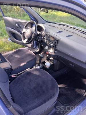 Blue Nissan Micra 2004 in Riga, with an engine capacity of 1.20 L and mileage of 283 thousand km for 1250 €, photo 5 on AUTOMOTO.COM.LV