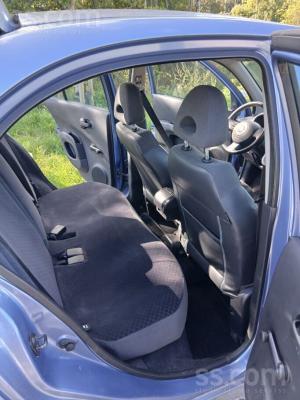 Blue Nissan Micra 2004 in Riga, with an engine capacity of 1.20 L and mileage of 283 thousand km for 1250 €, photo 6 on AUTOMOTO.COM.LV