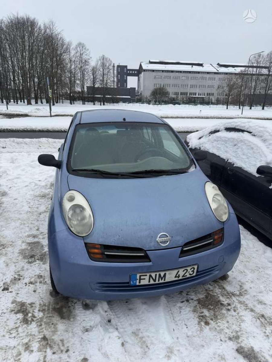 Zils Nissan Micra 2005 Kauņa, ar dzinēja tilpumu 1.50 L un nobraukumu 245 tūkst. km par 599 €, foto 1 vietnē AUTOMOTO.COM.LV