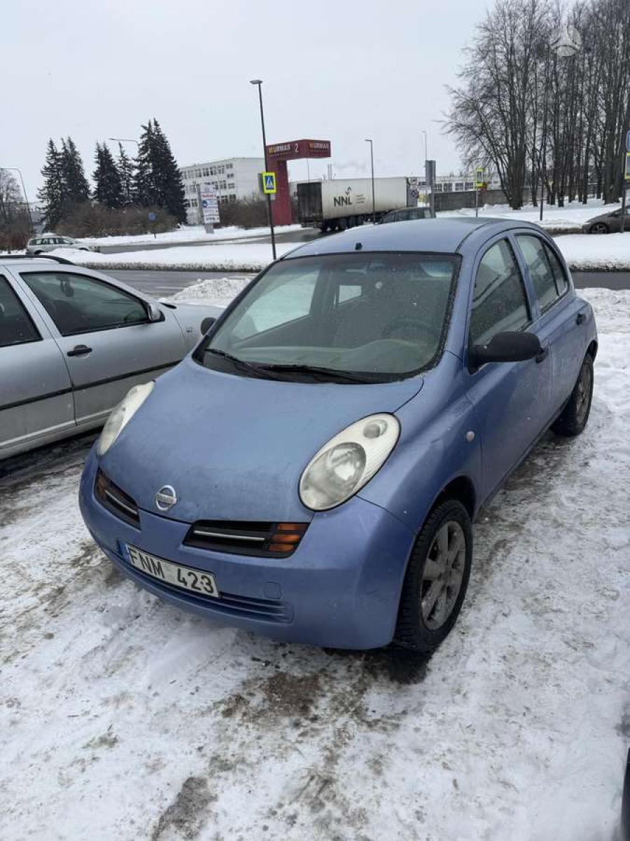 Zils Nissan Micra 2005 Kauņa, ar dzinēja tilpumu 1.46 L un nobraukumu 245 tūkst. km par 589 €, foto 3 vietnē AUTOMOTO.COM.LV