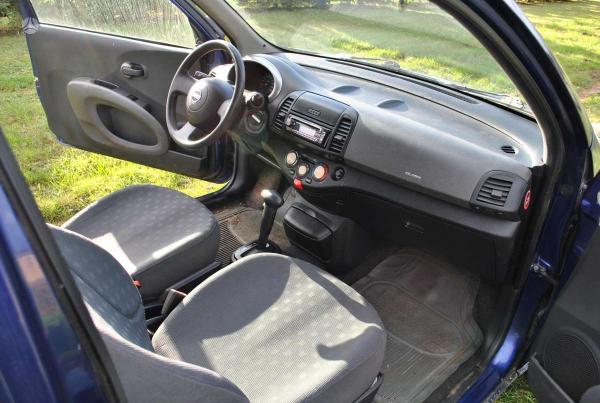 Zils Nissan Micra 2006 Šauļi, ar dzinēja tilpumu 1.24 L un nobraukumu 159 tūkst. km par 1300 €, foto 11 vietnē AUTOMOTO.COM.LV