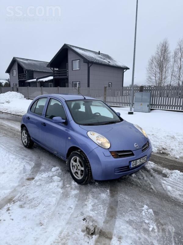 Zils Nissan Micra 2006 Rīga, ar dzinēja tilpumu 1.20 L un nobraukumu 200 tūkst. km par 1350 €, foto 1 vietnē AUTOMOTO.COM.LV
