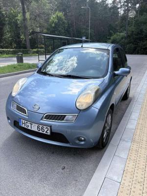 Zils Nissan Micra 2009 Viļņa, ar dzinēja tilpumu 1.24 L un nobraukumu 117 tūkst. km par 1500 €, foto  vietnē AUTOMOTO.COM.LV