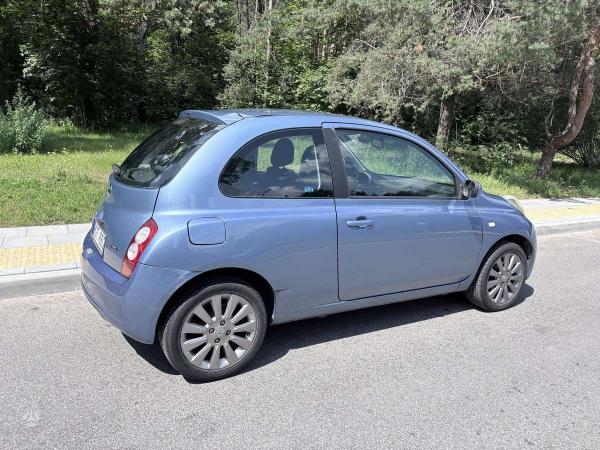 Blue Nissan Micra 2009 in Vilnius, with an engine capacity of 1.24 L and mileage of 117 thousand km for 1500 €, photo 4 on AUTOMOTO.COM.LV