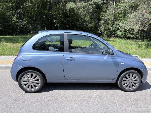 Blue Nissan Micra 2009 in Vilnius, with an engine capacity of 1.24 L and mileage of 117 thousand km for 1500 €, photo 5 on AUTOMOTO.COM.LV