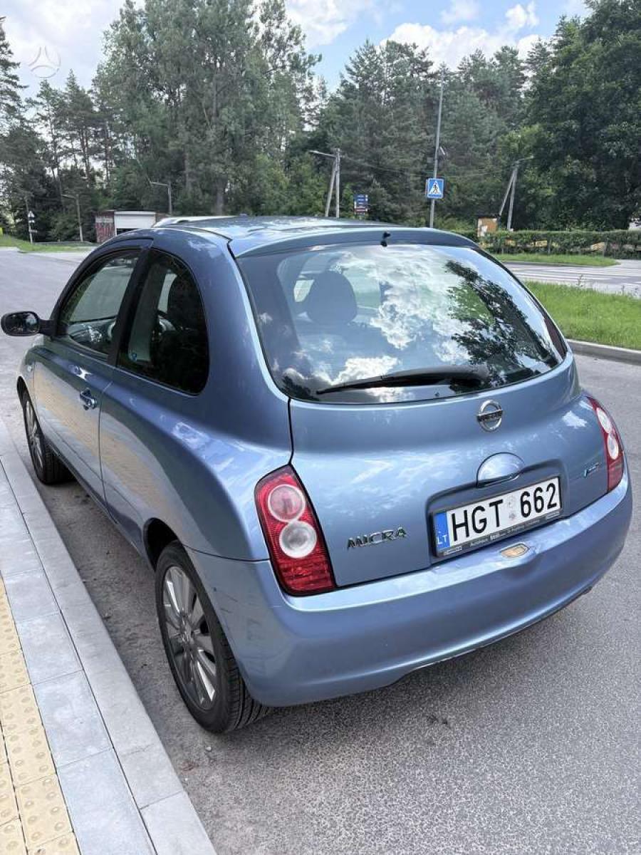 Zils Nissan Micra 2009 Viļņa, ar dzinēja tilpumu 1.24 L un nobraukumu 117 tūkst. km par 1500 €, foto 7 vietnē AUTOMOTO.COM.LV