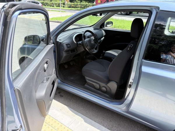 Blue Nissan Micra 2009 in Vilnius, with an engine capacity of 1.24 L and mileage of 117 thousand km for 1500 €, photo 7 on AUTOMOTO.COM.LV