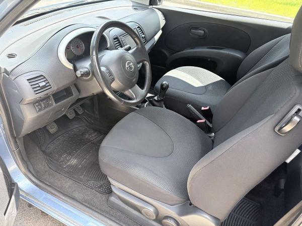 Blue Nissan Micra 2009 in Vilnius, with an engine capacity of 1.24 L and mileage of 117 thousand km for 1500 €, photo 8 on AUTOMOTO.COM.LV