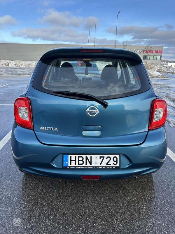 Zils Nissan Micra 2014 Kauņa, ar dzinēja tilpumu 1.20 L un nobraukumu 154 tūkst. km par 3000 €, foto 2 vietnē AUTOMOTO.COM.LV