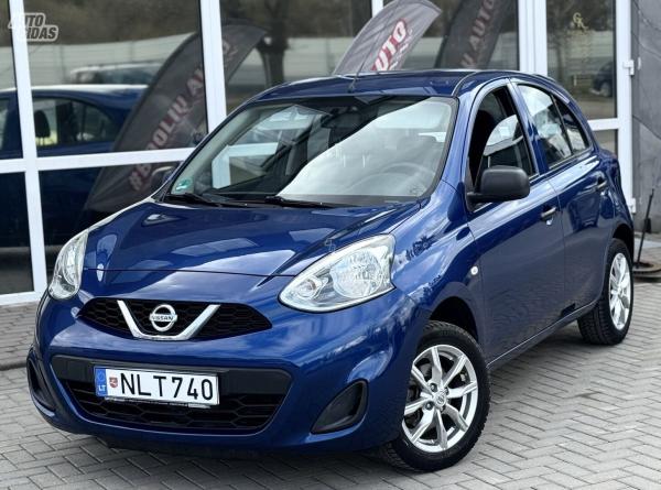 Blue Nissan Micra 2014 in Radviliskis, with an engine capacity of 1.20 L and mileage of 36 thousand km for 5250 €, photo 1 on AUTOMOTO.COM.LV