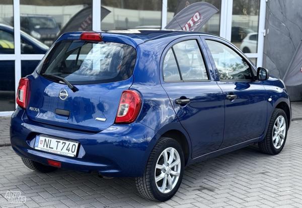 Blue Nissan Micra 2014 in Radviliskis, with an engine capacity of 1.20 L and mileage of 36 thousand km for 5250 €, photo 8 on AUTOMOTO.COM.LV