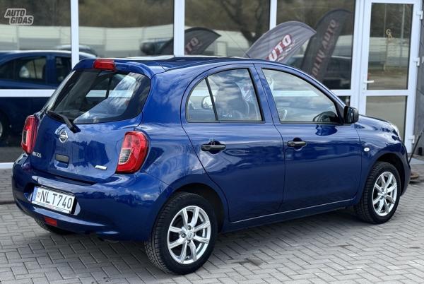 Blue Nissan Micra 2014 in Radviliskis, with an engine capacity of 1.20 L and mileage of 36 thousand km for 5250 €, photo 10 on AUTOMOTO.COM.LV
