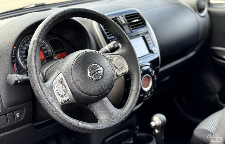 Blue Nissan Micra 2014 in Radviliskis, with an engine capacity of 1.20 L and mileage of 36 thousand km for 5250 €, photo 14 on AUTOMOTO.COM.LV