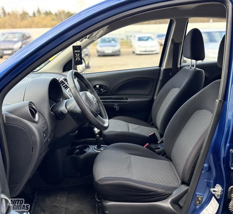 Blue Nissan Micra 2014 in Radviliskis, with an engine capacity of 1.20 L and mileage of 36 thousand km for 5250 €, photo 18 on AUTOMOTO.COM.LV