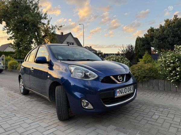 Nissan Micra 2015 in Svencionys on AUTOMOTO.COM.LV Blue Nissan Micra 2015 in Svencionys, with an engine capacity of 1.20 L and mileage of 124 thousand km for 4200 €, photo 6 on AUTOMOTO.COM.LV