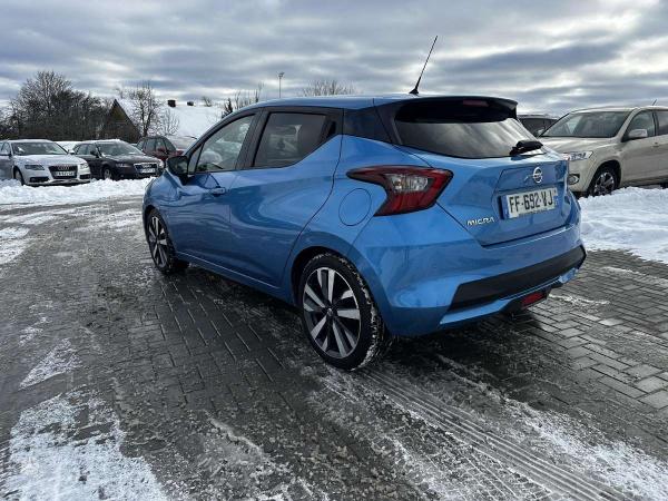 Blue Nissan Micra 2019 in Taurage, with an engine capacity of 1.00 L and mileage of 128 thousand km for 7150 €, photo 3 on AUTOMOTO.COM.LV