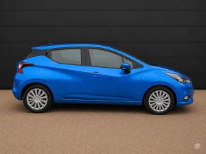 Blue Nissan Micra 2022 in Vilnius, with an engine capacity of 1.00 L and mileage of 71 thousand km for 11990 €, photo 5 on AUTOMOTO.COM.LV