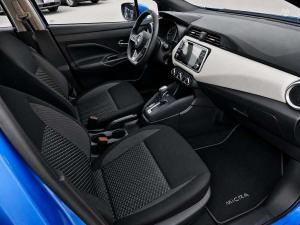 Blue Nissan Micra 2022 in Vilnius, with an engine capacity of 1.00 L and mileage of 71 thousand km for 11990 €, photo 18 on AUTOMOTO.COM.LV