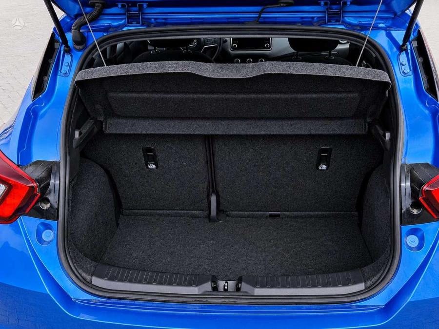 Blue Nissan Micra 2022 in Vilnius, with an engine capacity of 1.00 L and mileage of 71 thousand km for 11990 €, photo 19 on AUTOMOTO.COM.LV
