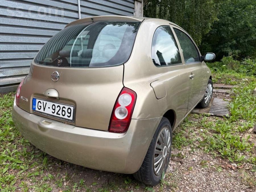 Brūns Nissan Micra 2004 Rīga, ar dzinēja tilpumu 1.20 L un nobraukumu 209 tūkst. km par 399 €, foto 3 vietnē AUTOMOTO.COM.LV
