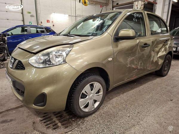 Brūns Nissan Micra 2016 Viļņa, ar dzinēja tilpumu 1.20 L un nobraukumu 71 tūkst. km par 2888 €, foto 1 vietnē AUTOMOTO.COM.LV