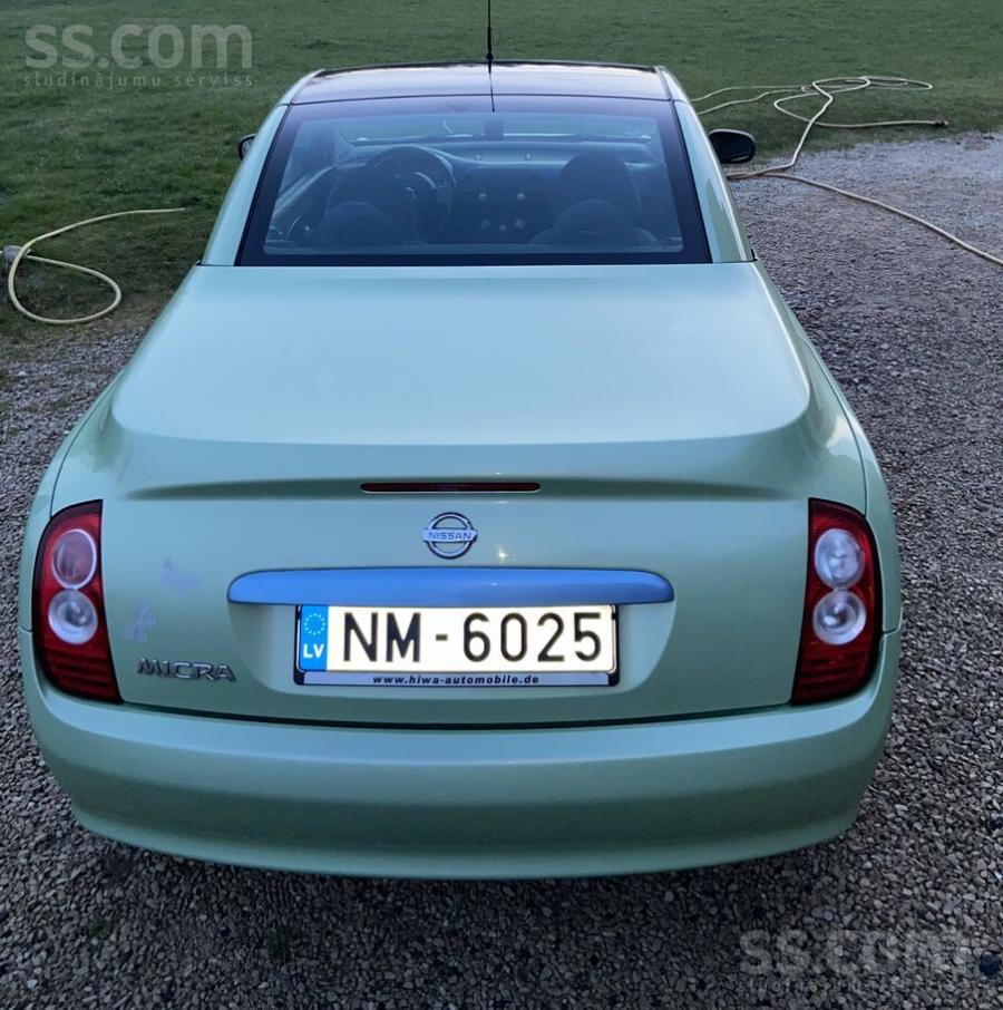 Zaļš Nissan Micra 2006 Rīga, ar dzinēja tilpumu 1.40 L un nobraukumu 174 tūkst. km par 3500 €, foto 15 vietnē AUTOMOTO.COM.LV