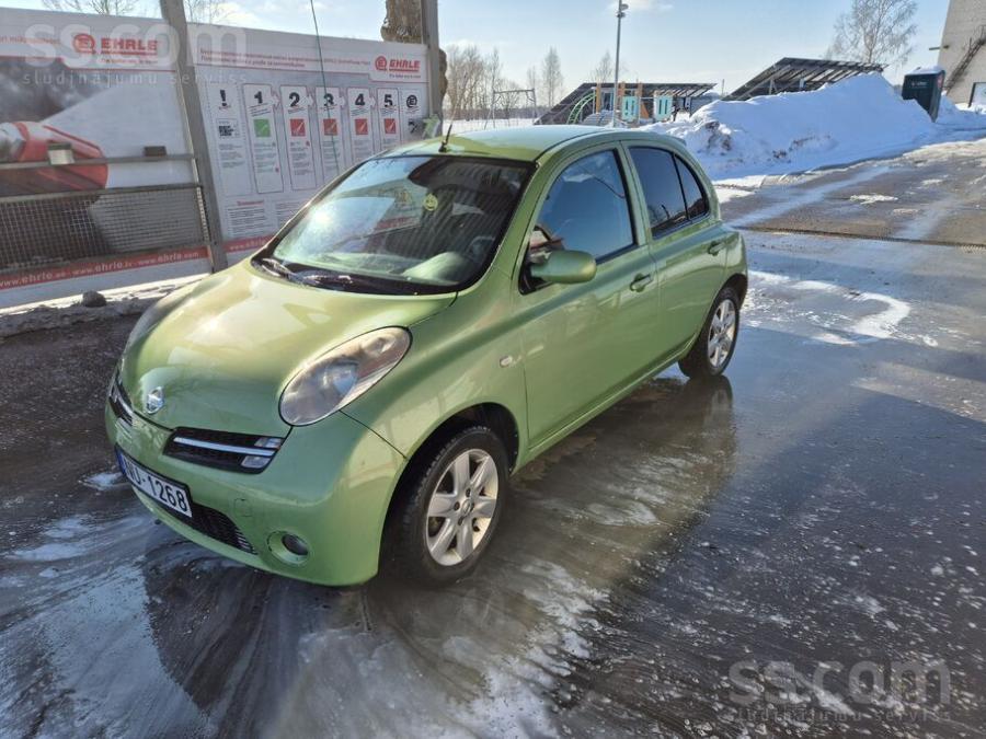 Зеленый Ниссан Микра 2003 в Бауска, объемом двигателя 1.50 л и пробегом 378 тыс. км за 700 €, фото 1 на AUTOMOTO.COM.LV