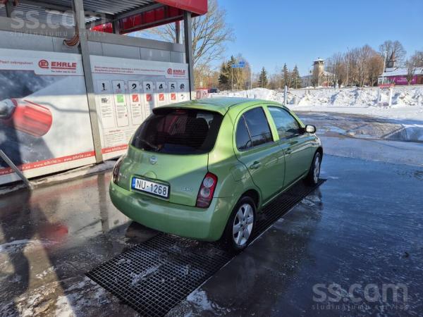 Zaļš Nissan Micra 2003 Bauska, ar dzinēja tilpumu 1.50 L un nobraukumu 378 tūkst. km par 700 €, foto 7 vietnē AUTOMOTO.COM.LV