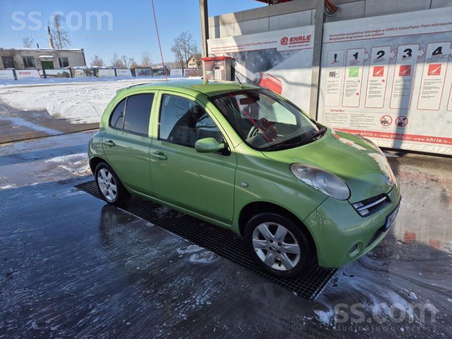 Зеленый Ниссан Микра 2003 в Бауска, объемом двигателя 1.50 л и пробегом 378 тыс. км за 700 €, фото 9 на AUTOMOTO.COM.LV