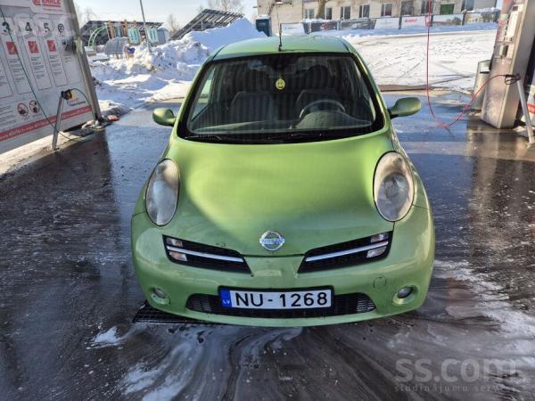Zaļš Nissan Micra 2003 Bauska, ar dzinēja tilpumu 1.50 L un nobraukumu 378 tūkst. km par 700 €, foto 9 vietnē AUTOMOTO.COM.LV