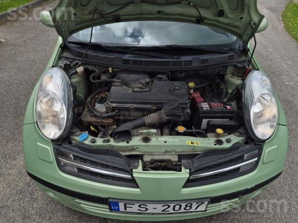 Zaļš Nissan Micra 2005 Valka, ar dzinēja tilpumu 1.20 L un nobraukumu 196 tūkst. km par 900 €, foto 4 vietnē AUTOMOTO.COM.LV