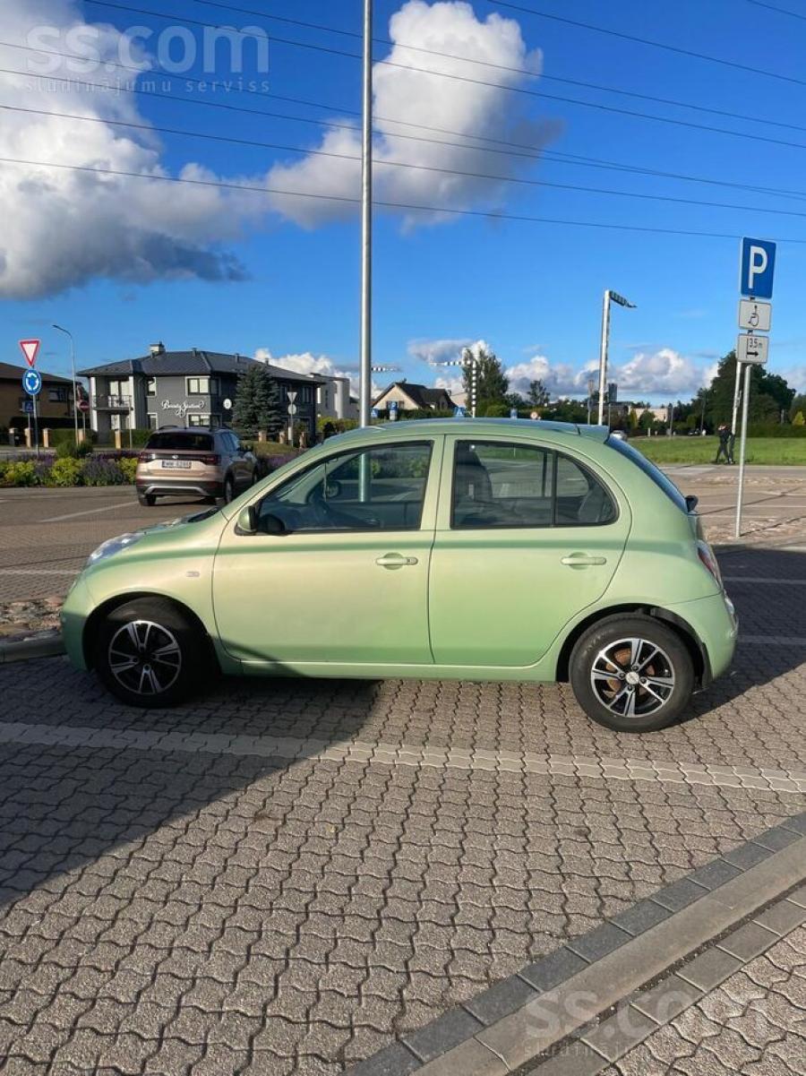 Zaļš Nissan Micra 2006 Rīga, ar dzinēja tilpumu 1.20 L un nobraukumu 130 tūkst. km par 2450 €, foto 3 vietnē AUTOMOTO.COM.LV