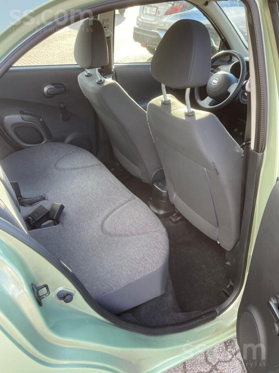 Zaļš Nissan Micra 2006 Rīga, ar dzinēja tilpumu 1.20 L un nobraukumu 130 tūkst. km par 2450 €, foto 9 vietnē AUTOMOTO.COM.LV