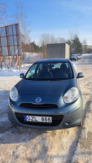 Zaļš Nissan Micra 2013 Viļņa, ar dzinēja tilpumu 1.20 L un nobraukumu 151 tūkst. km par 2300 €, foto 3 vietnē AUTOMOTO.COM.LV