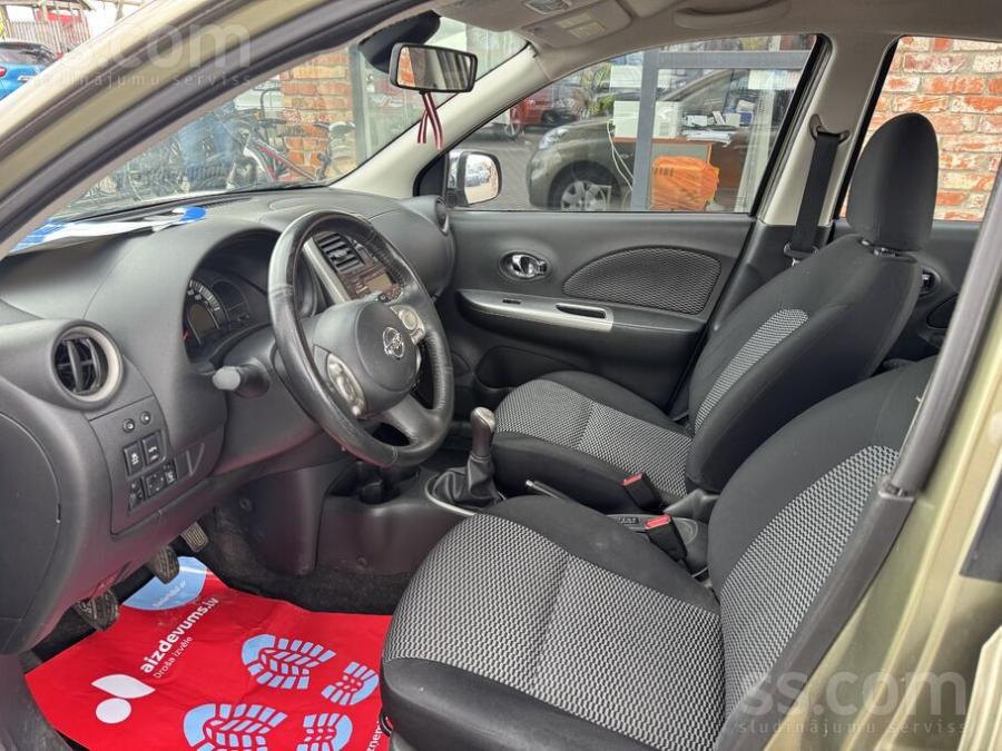 Zaļš Nissan Micra 2014 Talsi, ar dzinēja tilpumu 1.20 L un nobraukumu 150 tūkst. km par 4900 €, foto 9 vietnē AUTOMOTO.COM.LV