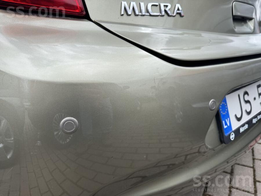 Zaļš Nissan Micra 2014 Talsi, ar dzinēja tilpumu 1.20 L un nobraukumu 150 tūkst. km par 4900 €, foto 19 vietnē AUTOMOTO.COM.LV